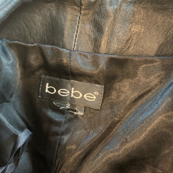 bebe | Pants & Jumpsuits | Bebe Leather Pants | Poshmark